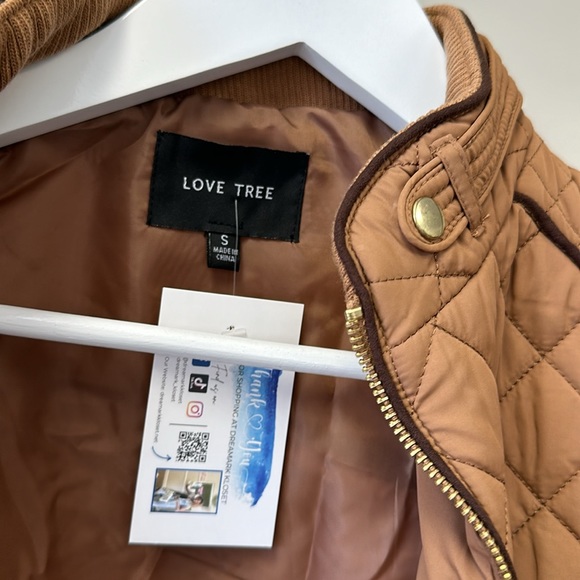 Love Tree | Jackets & Coats | Quilted Zip Front Vest | Poshmark
